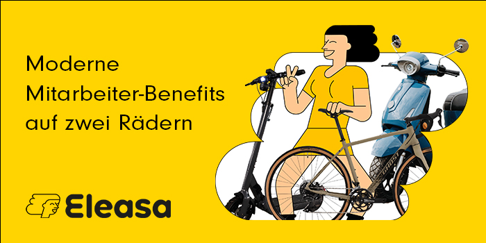 DienstFahrrad-Leasing von Eleasa - Mitarbeiter-Benefit für Ihre Firma